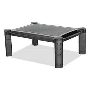 Innovera IVR55051 Large Monitor Stand With Cable Management, 12.99" X 17.1" X 6.6", Black, Supports 22 Lbs