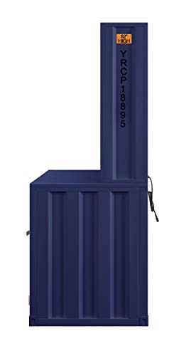 ACME Cargo Desk & Hutch - - Blue