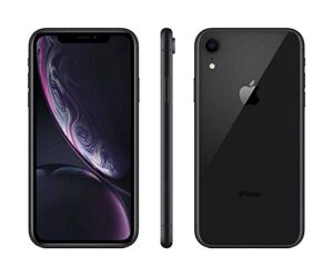 apple iphone xr, 64gb, black for t-mobile (renewed)