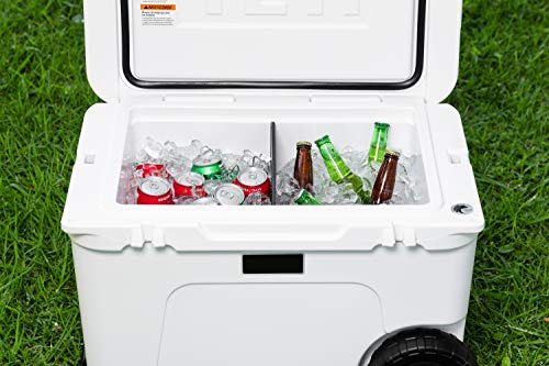 (Haul Size) Cutting Board and Divider - Specifically Designed for Compatibility with The Yeti HAUL Wheeled Cooler