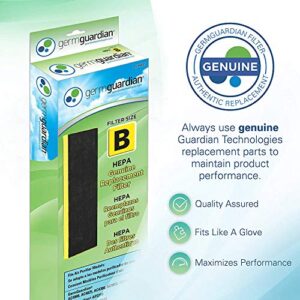 GermGuardian Air Purifier Filter FLT4825 GENUINE HEPA Replacement Filter B & LB4000 GENUINE UV-C Replacement Bulb