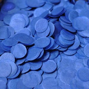 1 inch tissue paper confetti 5000 pcs circle confetti wedding & birthday party decoration royal blue