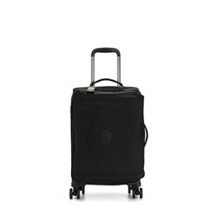 kipling women’s spontaneous 31-inch softside spinner wheel luggage, integrated tsa accepted lock, black noir, carry-on 21