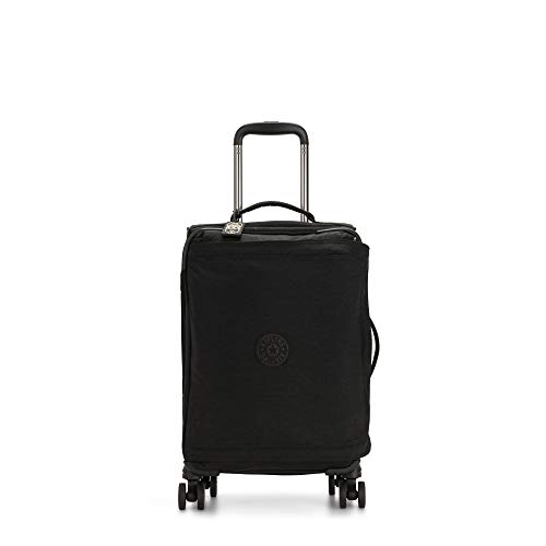 Kipling Women’s Spontaneous 31-inch Softside Spinner Wheel Luggage, Integrated TSA Accepted Lock, Black Noir, Carry-On 21