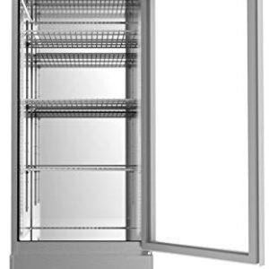 KoolMore - RIR-1D-GD 29" Stainless Steel 1 Glass Door Commercial Reach-in Refrigerator Cooler - 23 cu. ft