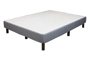 hollywood bed frames enforce base platform, gray