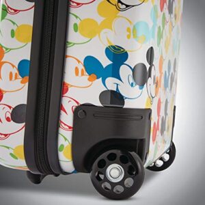 AMERICAN TOURISTER Disney Hardside Luggage with Spinner Wheels, Mickey Mouse 2, 2-Piece Set (18/21)