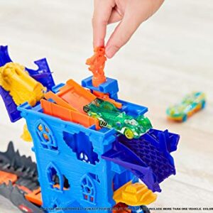 Hot Wheels Croc Mansion Attack, Playset, Multi (GJK91)