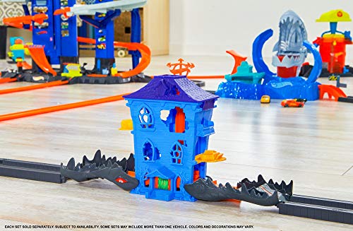 Hot Wheels Croc Mansion Attack, Playset, Multi (GJK91)