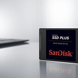 SanDisk SSD PLUS 2TB Internal SSD - SATA III 6 Gb/s, 2.5"/7mm, Up to 545 MB/s - SDSSDA-2T00-G26