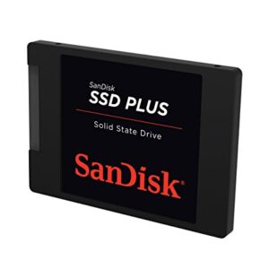 SanDisk SSD PLUS 2TB Internal SSD - SATA III 6 Gb/s, 2.5"/7mm, Up to 545 MB/s - SDSSDA-2T00-G26