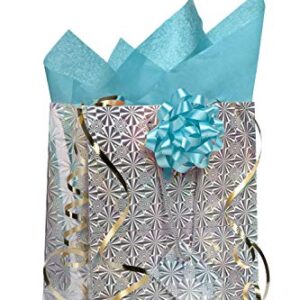 Crown 480 Sheets Bulk Pack Light Blue Tissue Paper Gift Wrap - Ream of Paper - 15 inch. x 20 inch. Wrapping Tissue Paper - for Scrapbooking Paper, Art n Crafts, Wrapping Christmas Gifts and More!!