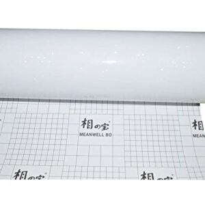 INTBUYING 1116x25inch (0.7x31yards) 3mil Cold Laminating Film Glossy Clear Vinyl Laminator Roll Lamination Film (Laser Star)