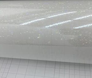 INTBUYING 1116x25inch (0.7x31yards) 3mil Cold Laminating Film Glossy Clear Vinyl Laminator Roll Lamination Film (Laser Star)