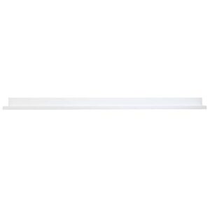 inplace 47.24" w x 4.5"d x 3.5"h white picture ledge shelf 9602056e