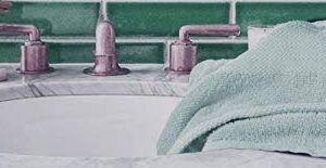 GLAMBURG Premium Cotton 4 Pack Bath Towel Set - 100% Pure Cotton - 4 Bath Towels 27x54 - Ideal for Everyday use - Ultra Soft & Highly Absorbent - Jade