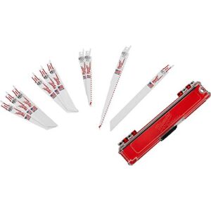 milwaukee 49-22-1110 u 10 pc sawzall blade kit with case + 10 free blades