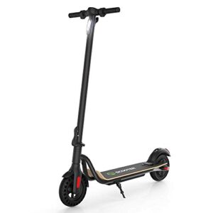 electric scooter, 3 gears, max speed 15.5mph, 12 miles powerful battery with 8'' tires foldable electric scooter for adults, max load 220 lbs