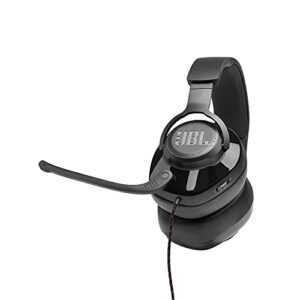 JBL Quantum 200 - Wired Over-Ear Gaming Headphones - Black, Large