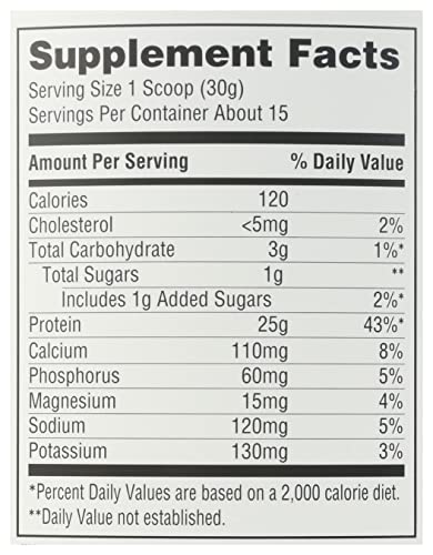 365 by Whole Foods Market, Vanilla Whey Protein Isolate, 15.9 Ounce