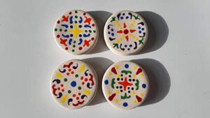 kitchen magnets, decorative refrigerator magnets, kitchen decor, ceramic, home decor