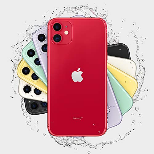 Apple iPhone 11 [128GB, (Product) RED] + Carrier Subscription [Cricket Wireless]