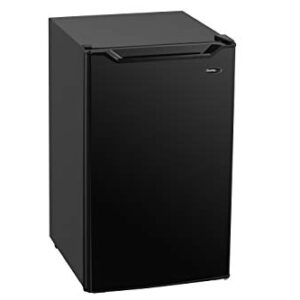 Danby DAR032B1BM 3.2 Cu.Ft. Mini Fridge In Black - Free-Standing All Fridge For Bedroom, Living Room, Kitchen, Dorm