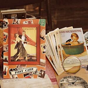 Fancyoung 32 PCS 1 Set Vintage Retro Old Poster Postcard Greeting Cards Souvenir Gifts for Worth Collecting