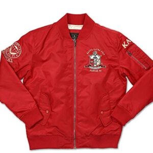 Kappa Alpha Psi M2 Bomber Jacket [4XL] Crimson Red