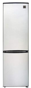 rca rfr9004 cubic foot fridge with bottom mount freezer, 9.2 cu. ft, stainless