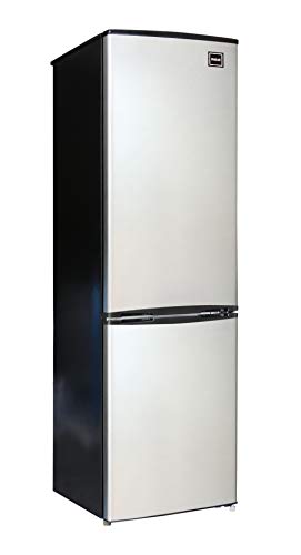 RCA RFR9004 Cubic Foot Fridge with Bottom Mount Freezer, 9.2 cu. ft, Stainless