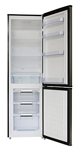 RCA RFR9004 Cubic Foot Fridge with Bottom Mount Freezer, 9.2 cu. ft, Stainless