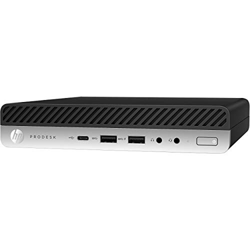 HP ProDesk 600 G3 Mini PC Desktop Intel Core i5-6500T (Quad Core) 16GB RAM 256GB PCIe Solid State Drive USB-C Windows 10 Professional (Renewed)