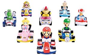 hot wheels mario kart toad with standard kart racer