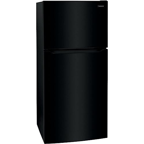 Frigidaire FFTR1835VB 30" Top Freezer Refrigerator with 18.3 cu. ft. Capacity LED Lighting Frost Free Defrost ADA Compliant in Black