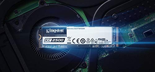 Kingston Skc2500M8/1000G - 1Tb Ssd Series Kc2500 M.2 Format 2280 Nvme High Speed and Self-Encryption AES 256 Bits