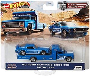 hot wheels team transport models and component car