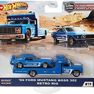 Hot Wheels Team Transport Models and Component Car