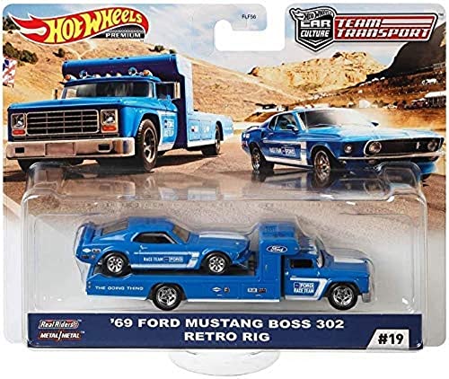 Hot Wheels Team Transport Models and Component Car