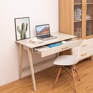 Ball & Cast Home Office Computer Desk 42"W x 20"D x 30"H White Wash Set of 1