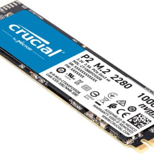 Crucial P2 1TB 3D NAND NVMe PCIe M.2 SSD Up to 2400MB/s - CT1000P2SSD8