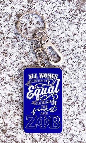 BBGreek Zeta Phi Beta Sorority Paraphernalia - Only The Finest - Keychain Gifts - Official licensed Vendor