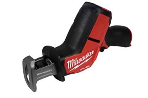 milwaukee 2520-20 m12 fuel 12v cordless hackzall reciprocating saw, 12 volt