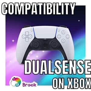 Brook Wingman XB Converter - Support Xbox Series X/S/One/360, PS5/PS4/PS3, Xbox Elite 1/2, Switch Pro Controllers on Xbox Series X/S/One/360 Consoles, Consoles Adapter, Support Turbo and Remap