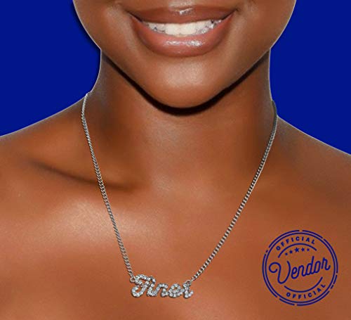 Bad Bananas BBGreek Zeta Phi Beta Sorority Paraphernalia - Finer - Crystal Jewelry Necklace - Zeta - Official Vendor