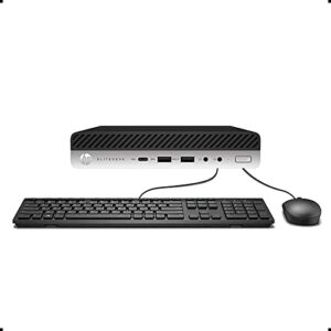 hp elitedesk 800 g3 mini business desktop pc intel quad-core i5-6500t up to 3.1g,16g ddr4,256g ssd,vga,dp port,windows 10 professional 64 bit-multi-language-english/spanish (renewed)