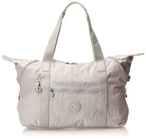 kipling womens art m tote bag, grey gris, large us