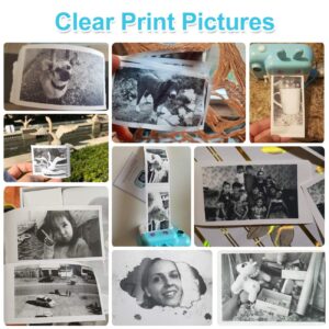 10 Rolls Print Paper for Kids Instant Print Camera Refill Print Paper Works with MINIBEAR VTech Kidizoom Camera, Zero Ink Thermal Paper Fit for Most Kids Instant Camera