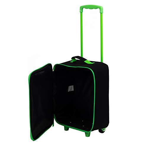 Bioworld MINECRAFT Rolling Luggage, 14" Pilot Case