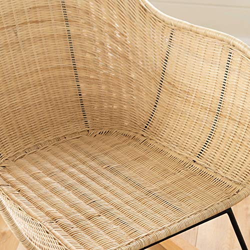 South Shore Balka Rocking Chair, Rattan